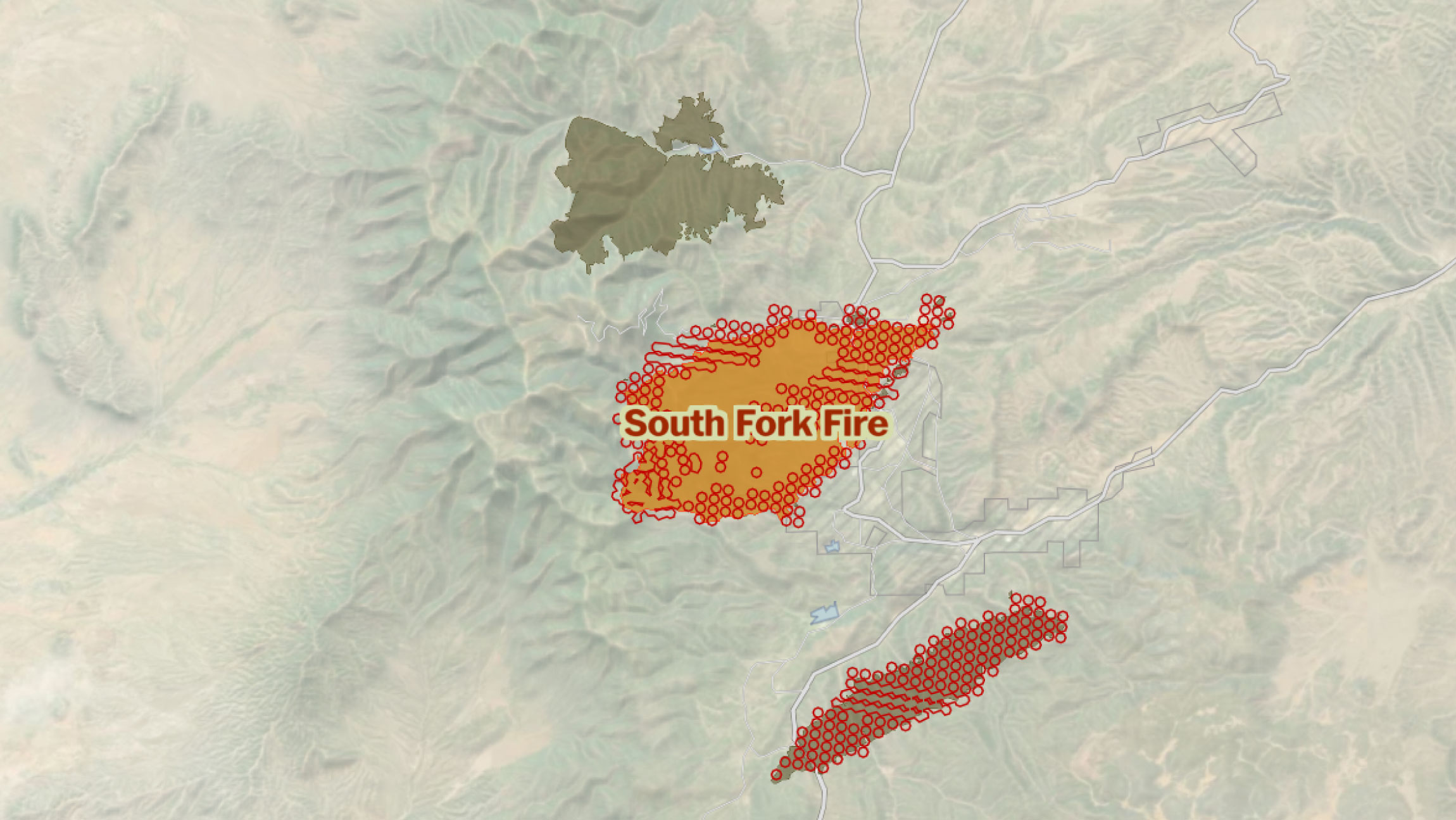 New Mexico Forest Fire Map No Nuclear Waste Aqui!