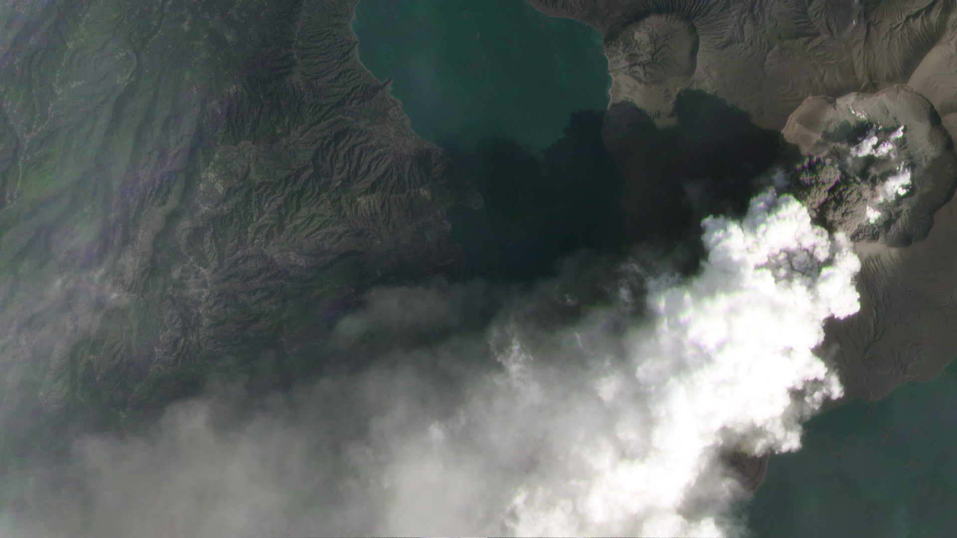 Philippines Taal Volcano has lost its Main Crater Lake - The Washington ...