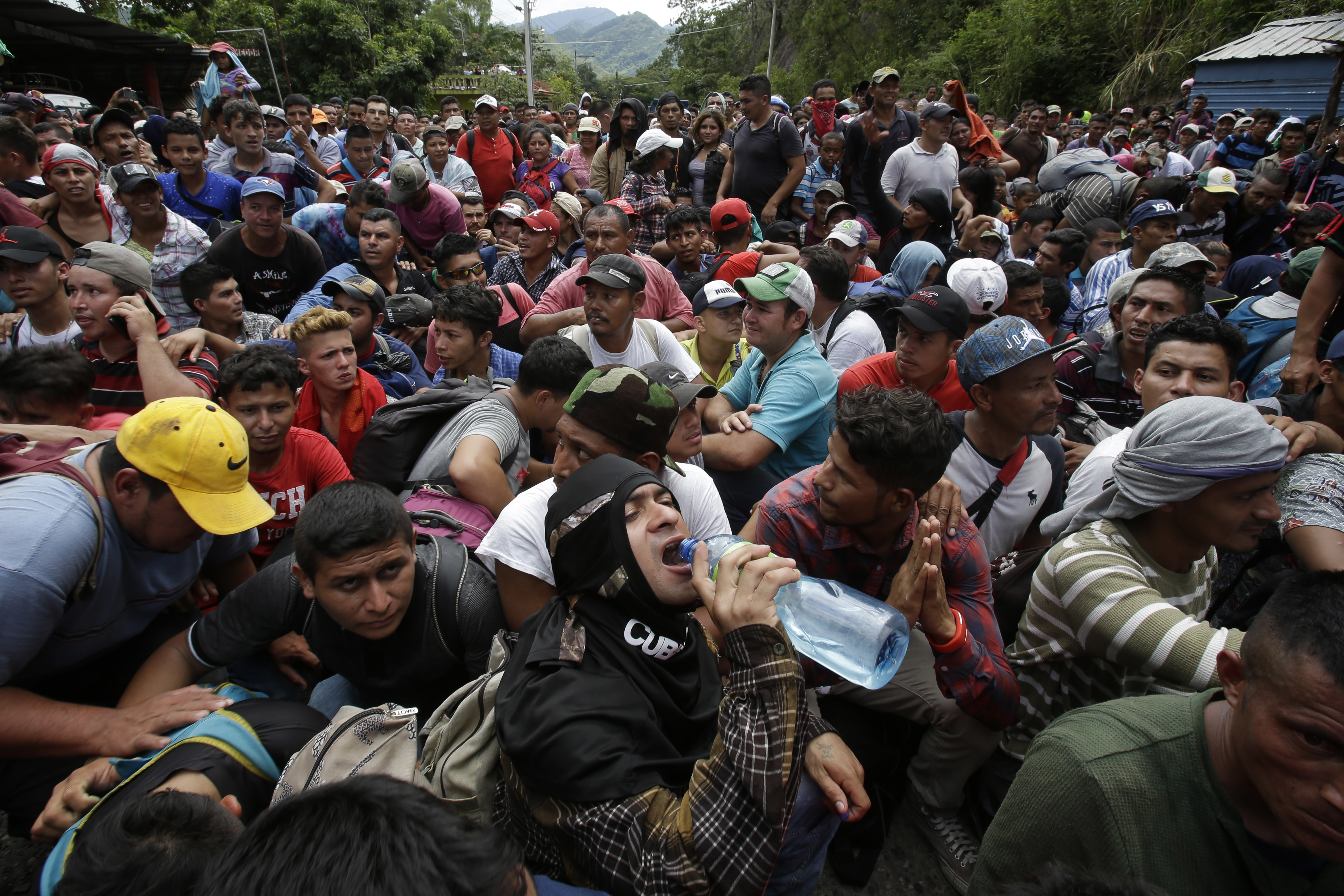 THE GADFLY-In Memory of Larry Angel: Massive Caravan Headed for US Border