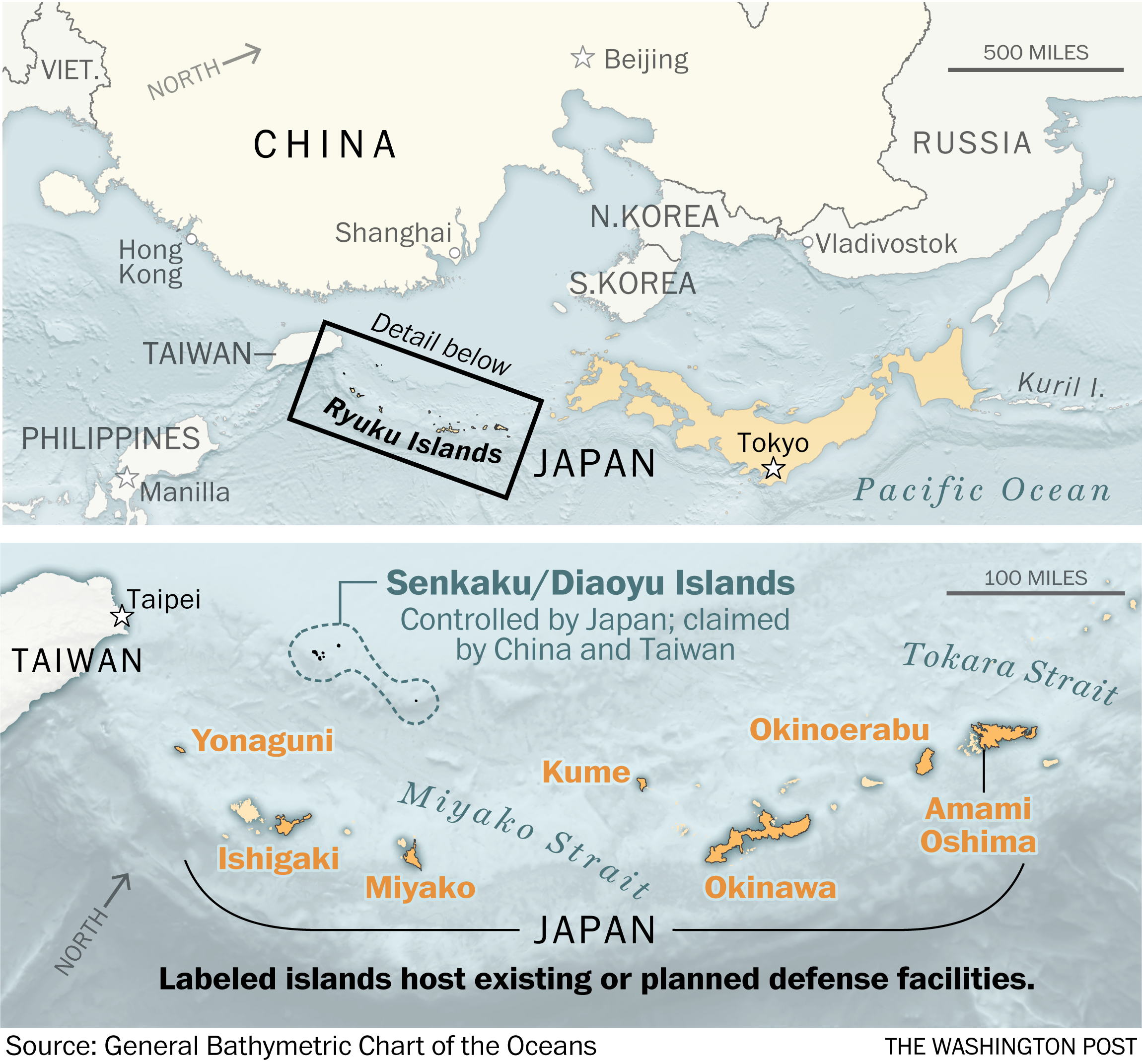 Japan builds an island ‘wall’ to counter China’s intensifying military ...