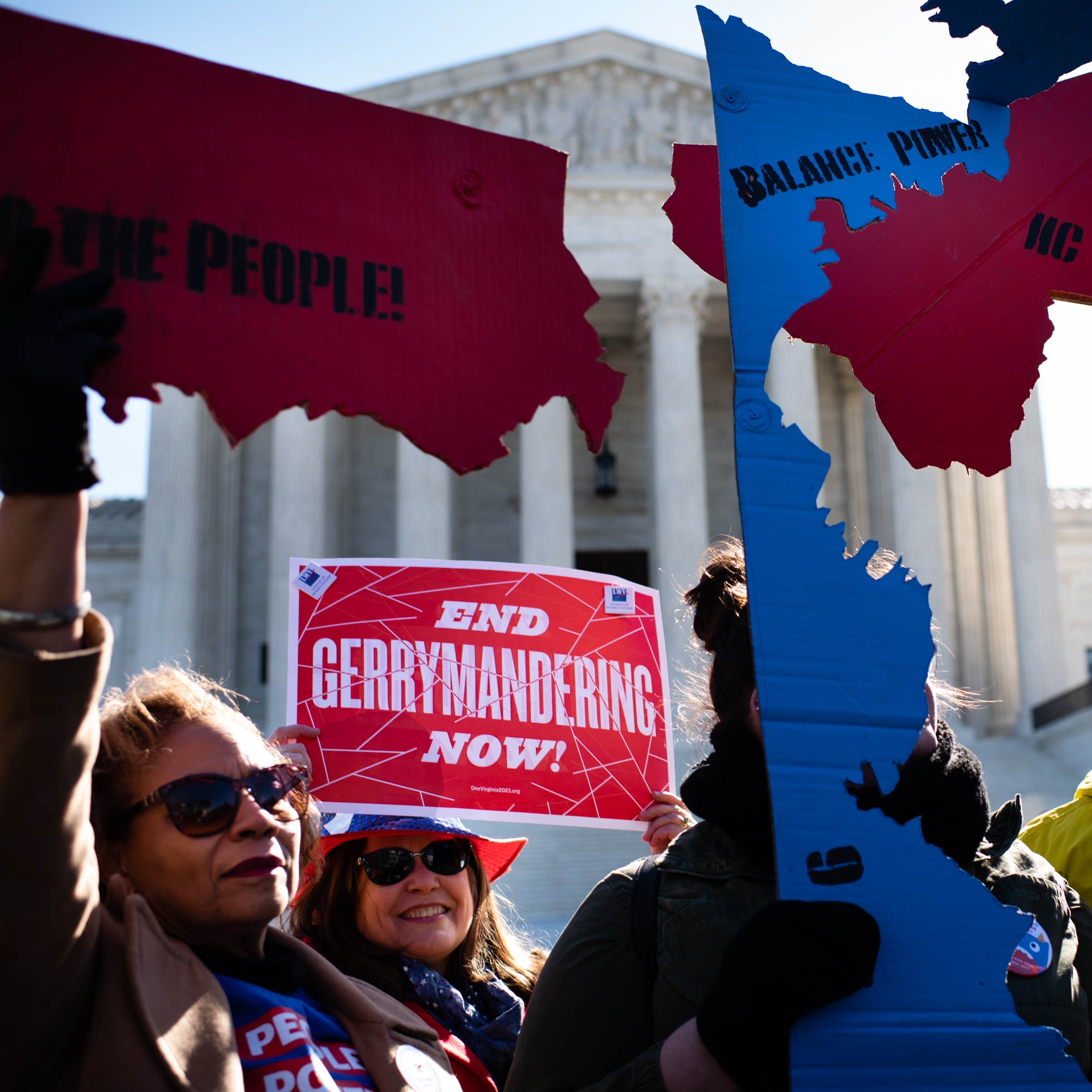 Redistricting Protest