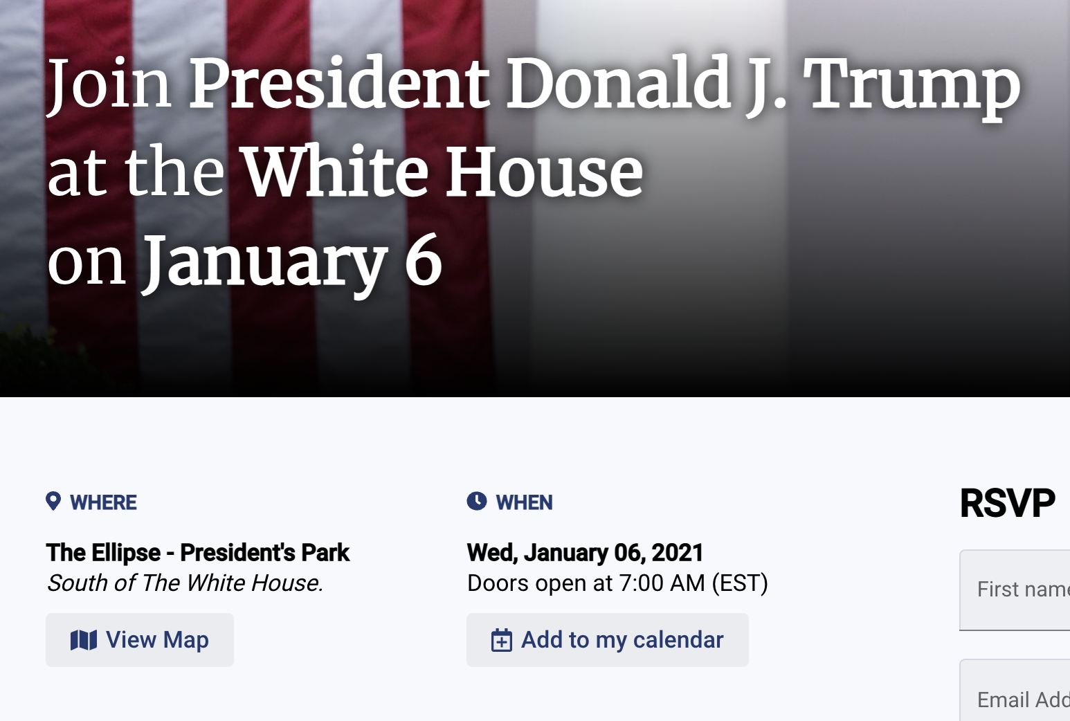 When did the Jan. 6 rally become a march to the Capitol? - The ...