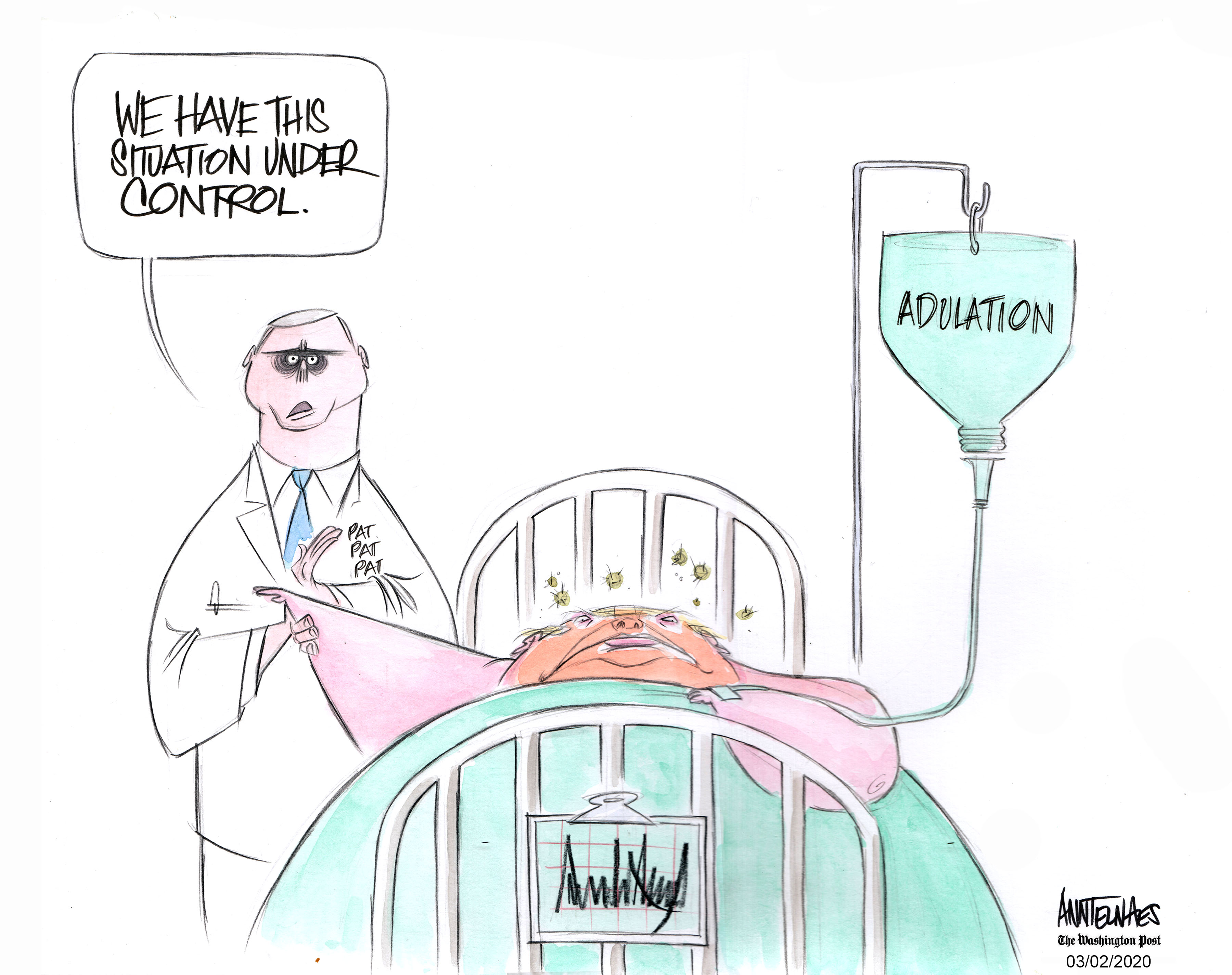 Cartoons: A year of coronavirus through Ann Telnaes’s eyes - The ...