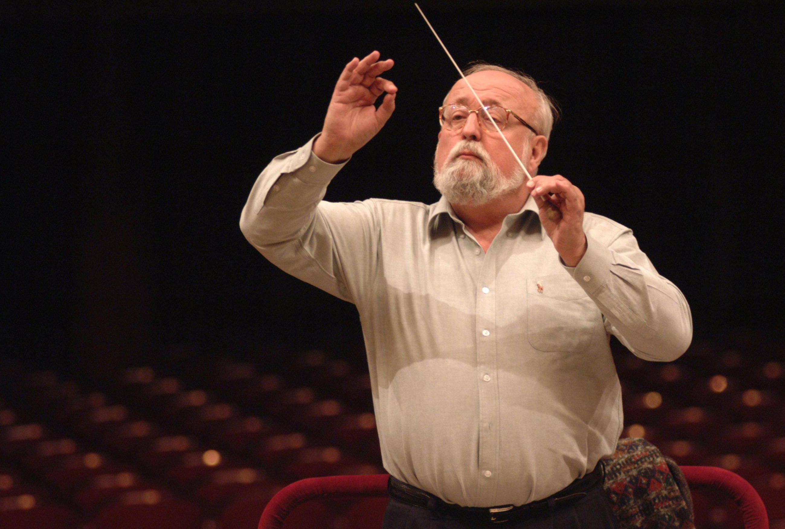 Krzysztof Penderecki, Polish composer known for his foreboding sound ...