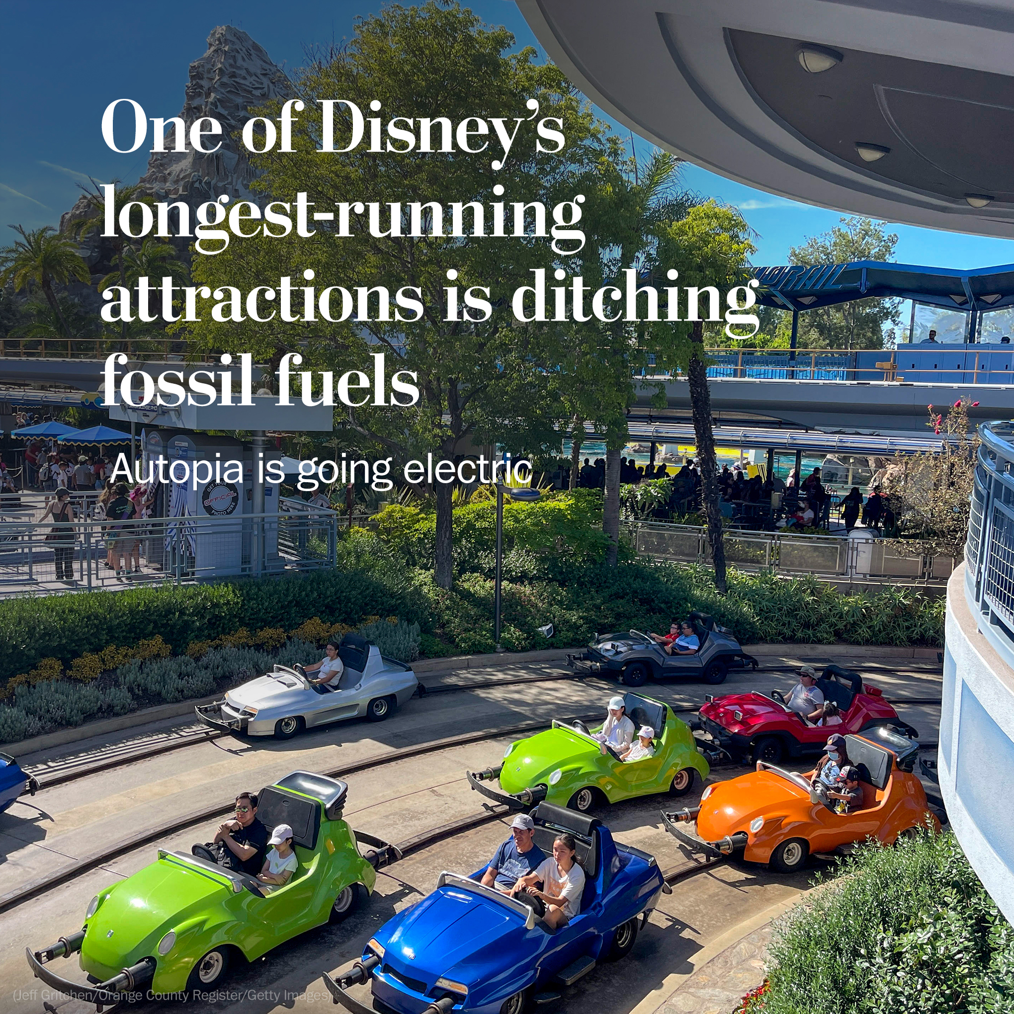 Autopia Disneyland Cars