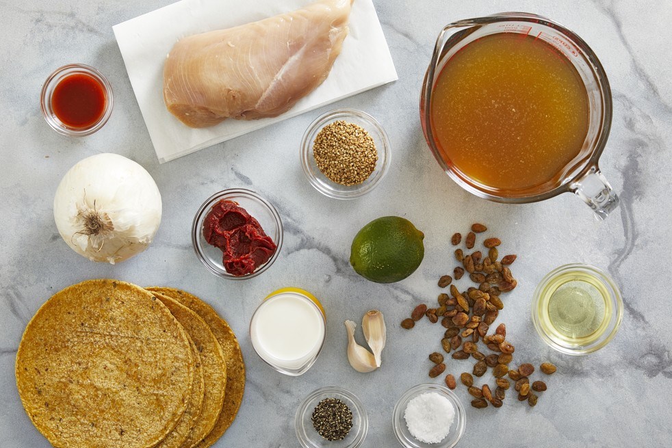 A chicken tortilla soup recipe with mole inspiration - The Washington Post