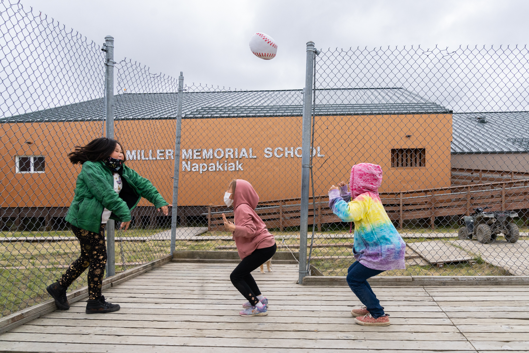 An Alaskan village’s sole school is 64 feet away from a river’s edge ...