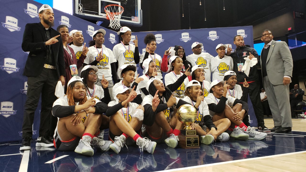 Dunbar Completes Its Climb To Dciaa Girls Basketball Championship