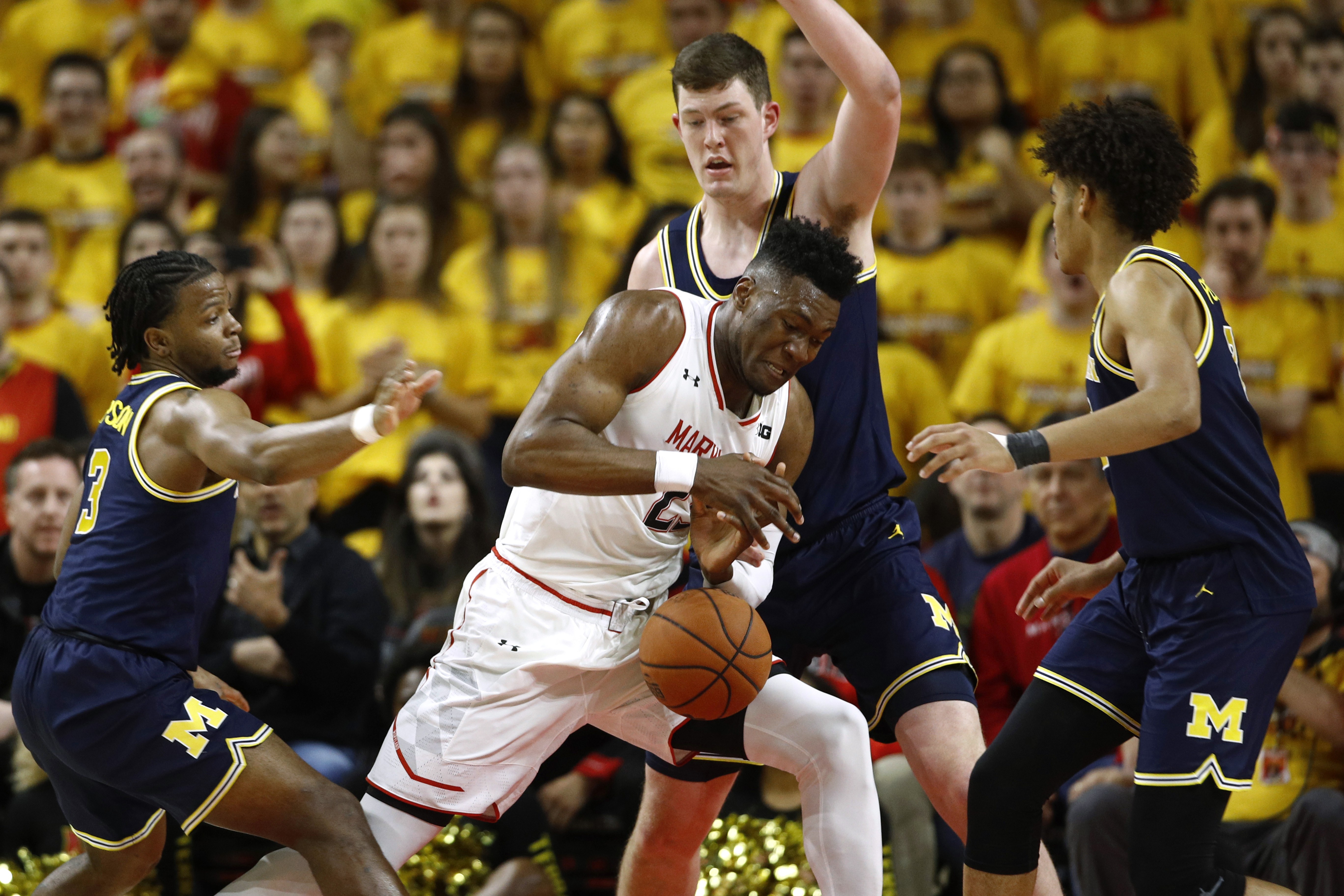 Michigan forces enough mid-range shots that its defense could lead the ...