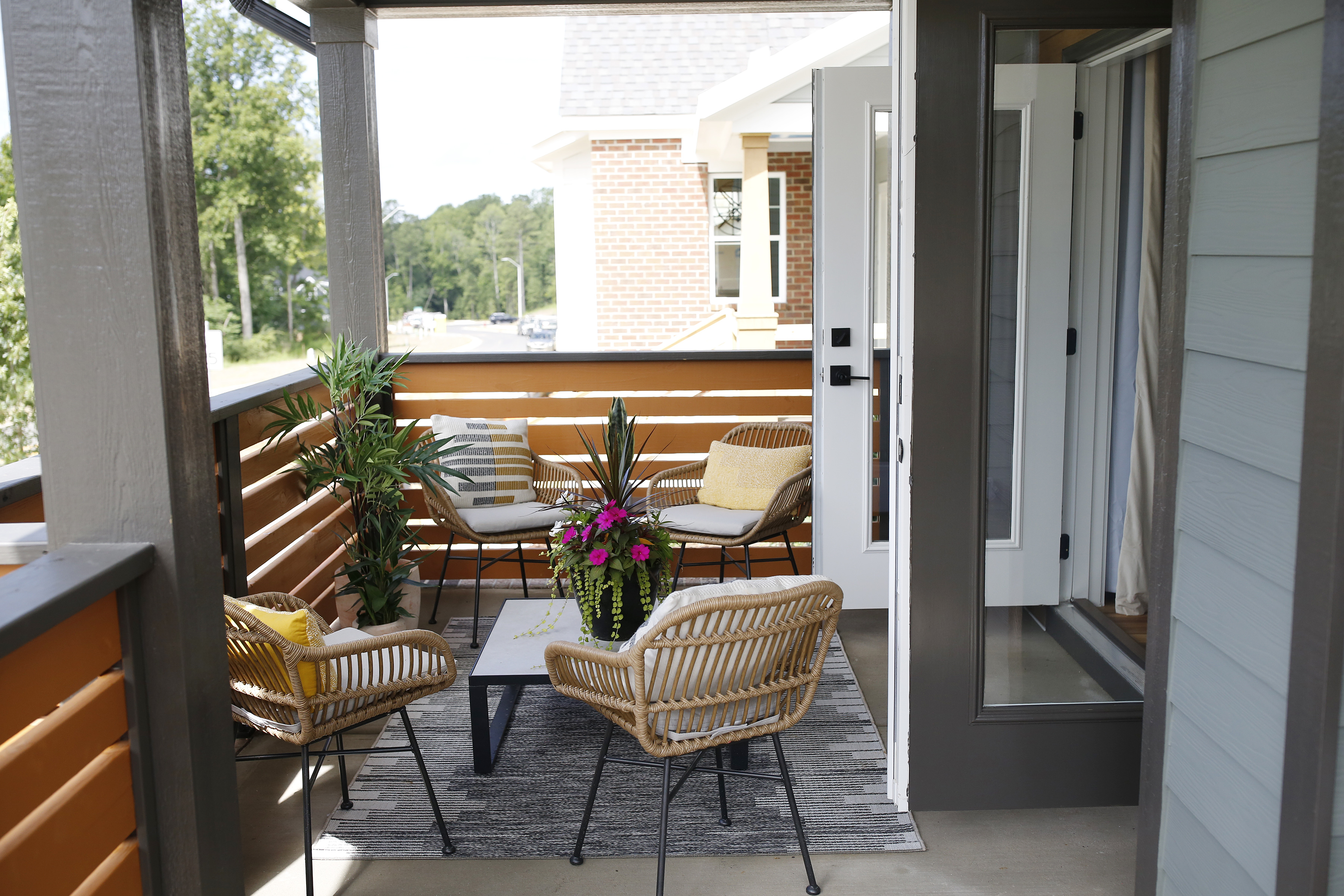 Simple Covered Front Porch
