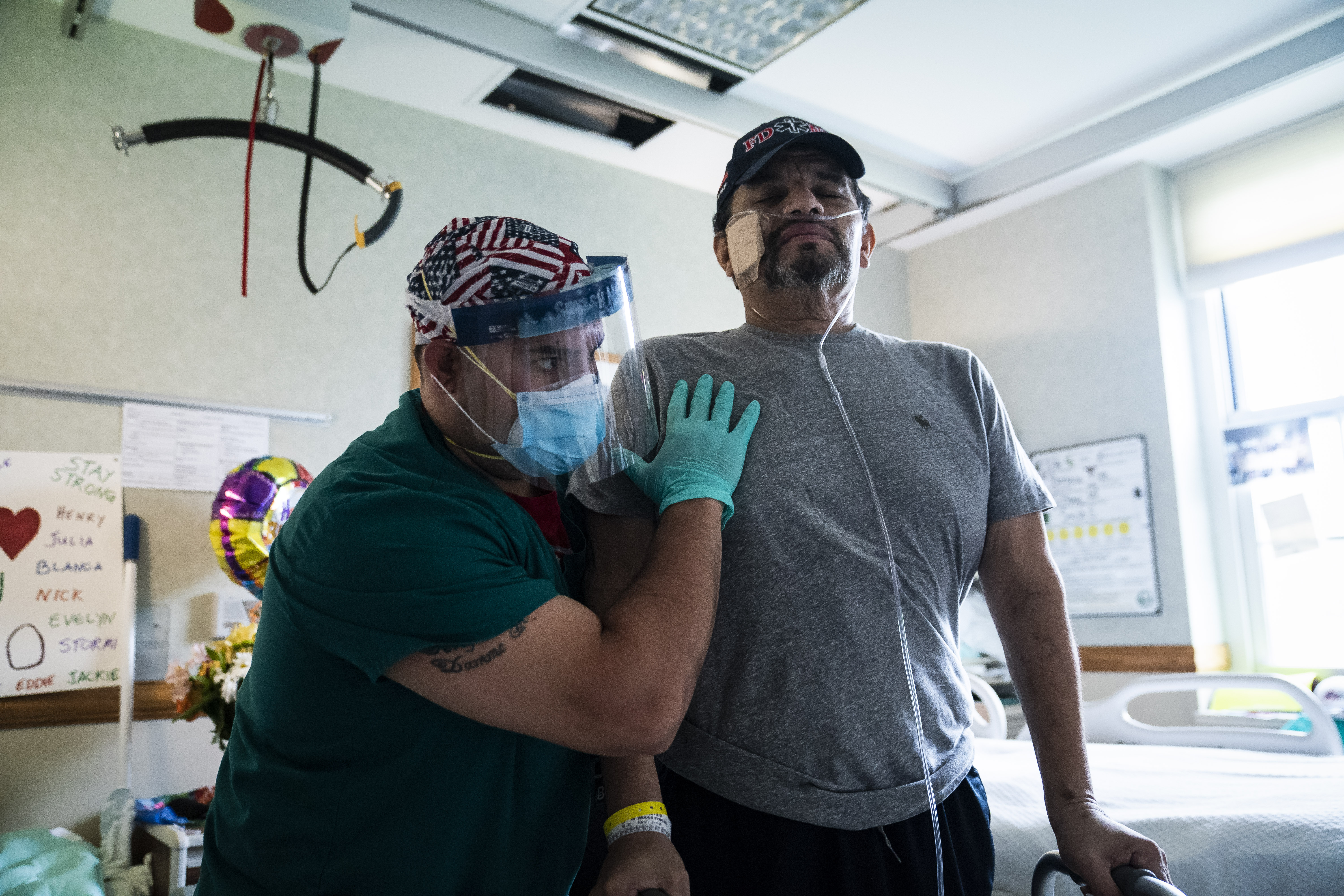 Covid-19 patients who survive the ICU have a long road home - The ...