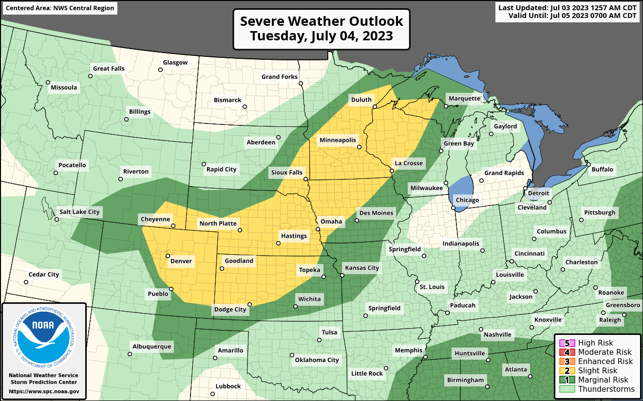 July 4 weather: Here’s your region by region Independence Day forecast ...
