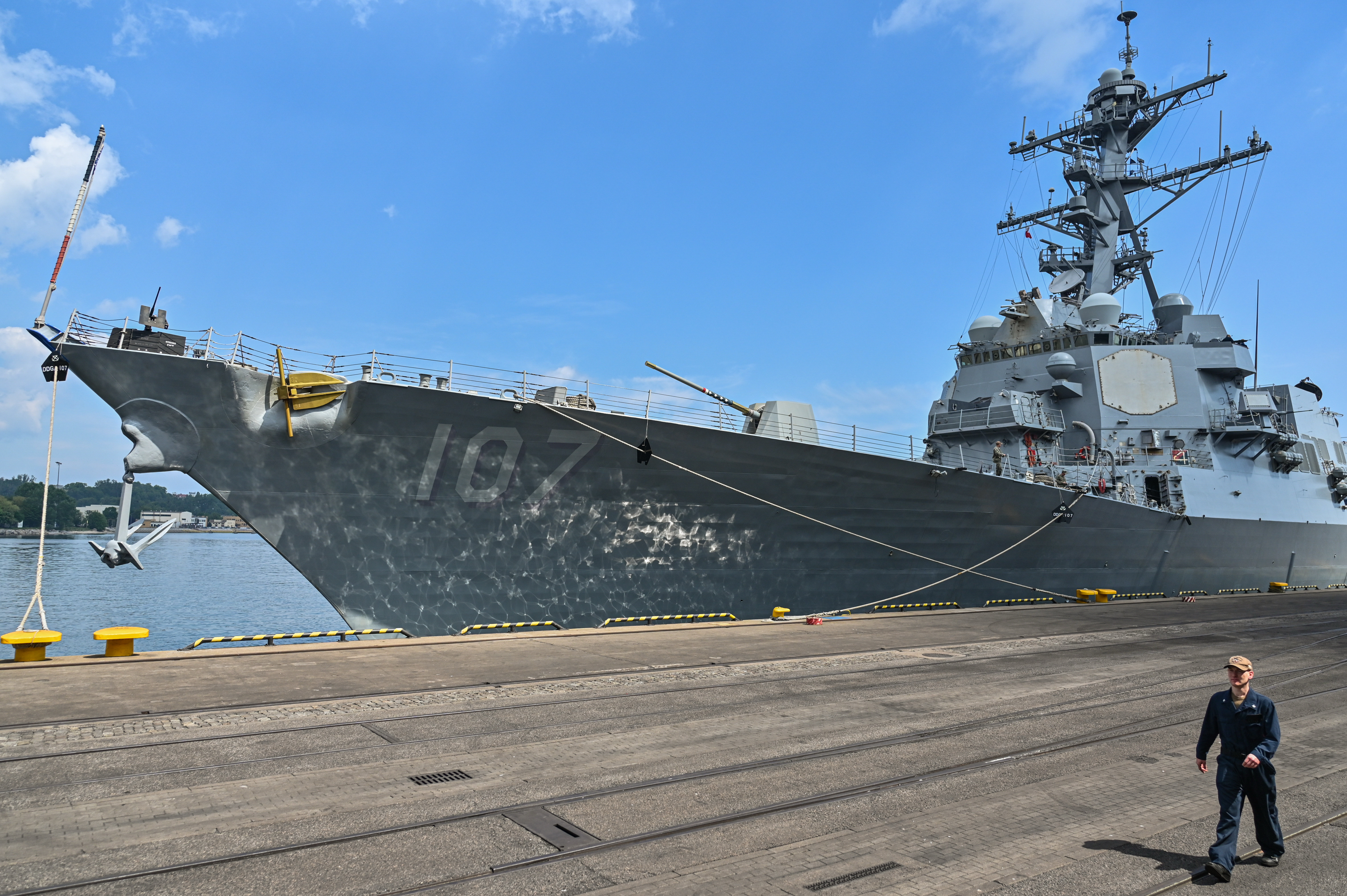 Navy Destroyer Southern Border Mission