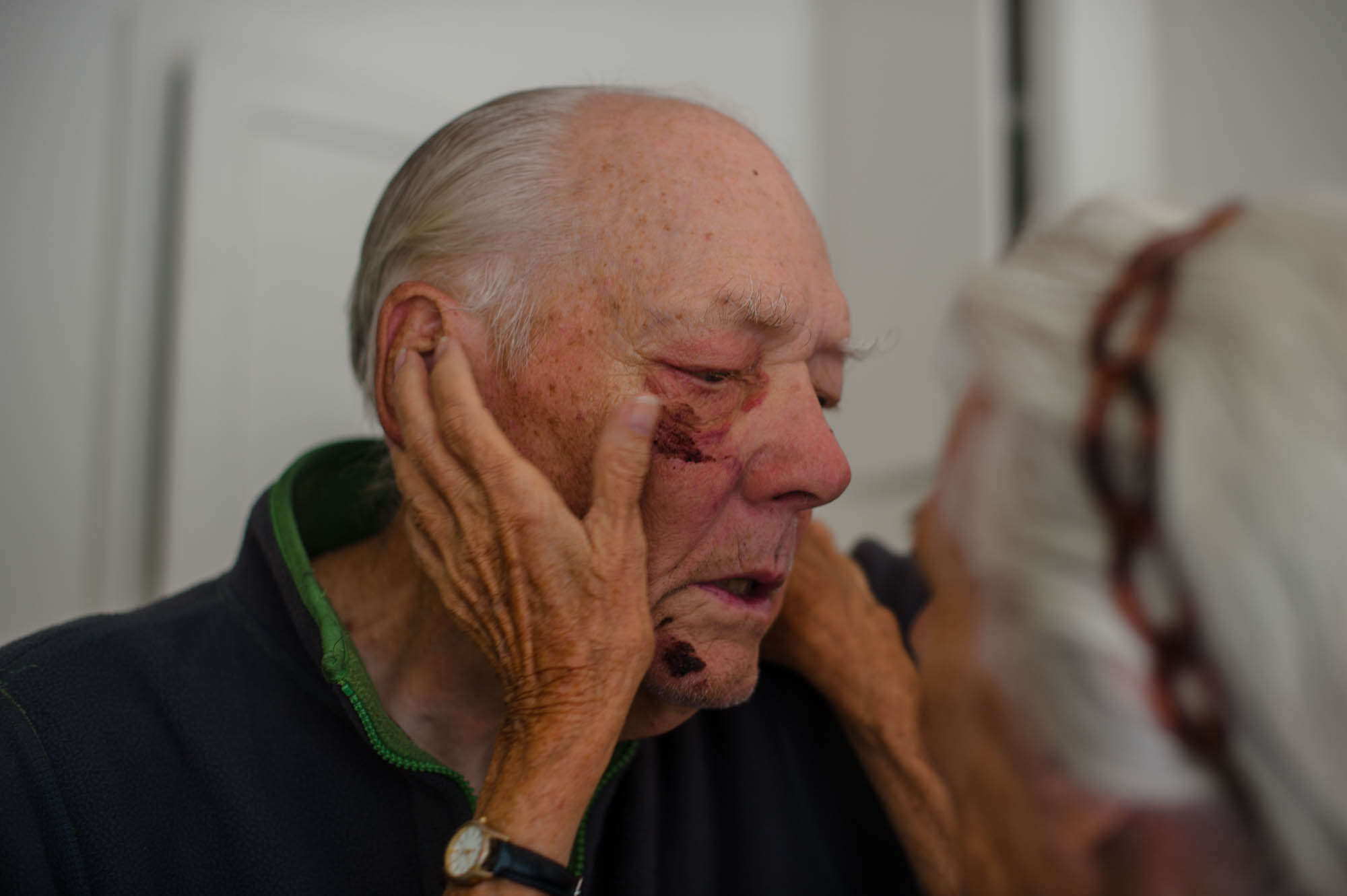 Intimate photos show three senior citizens in a love triangle. - The ...