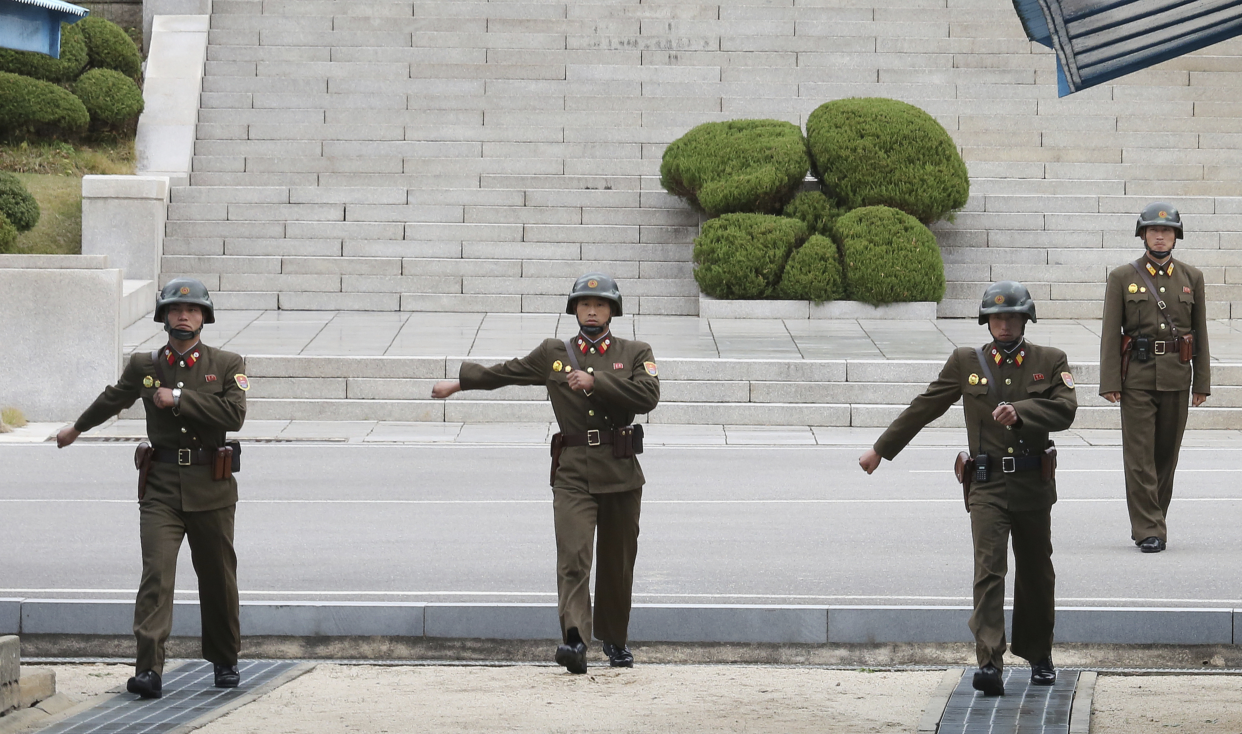 North Korea Dmz Guards