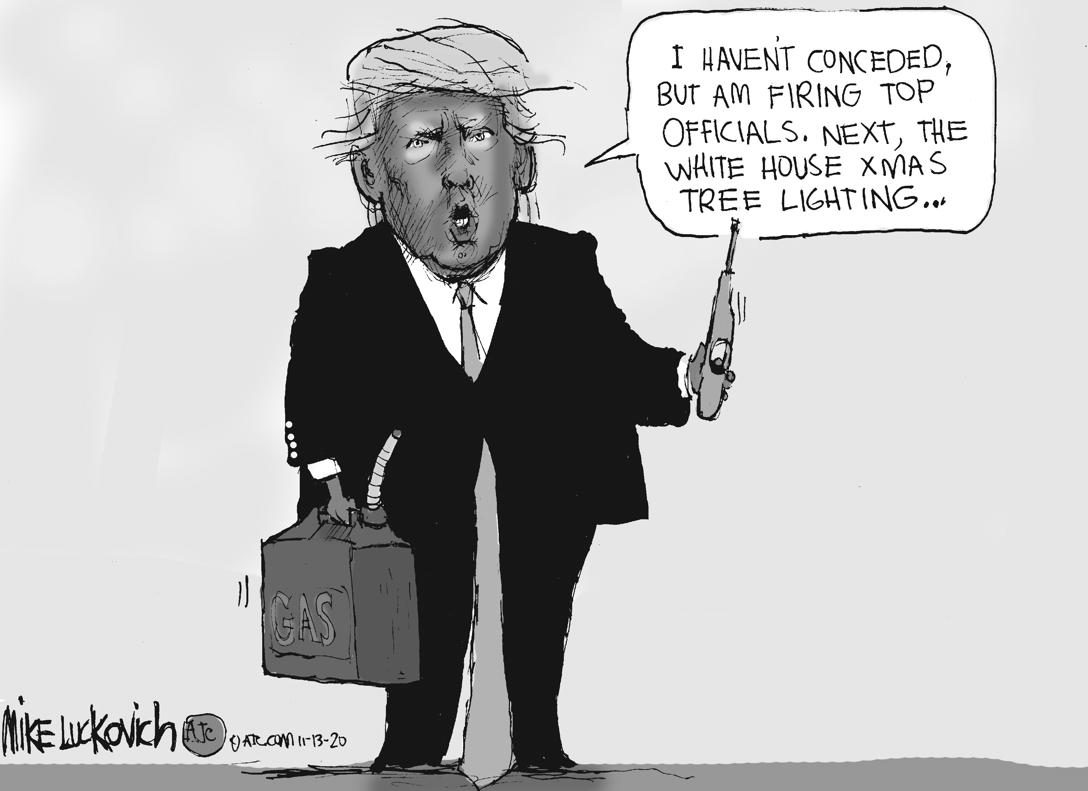 Mike Luckovich Political Cartoons