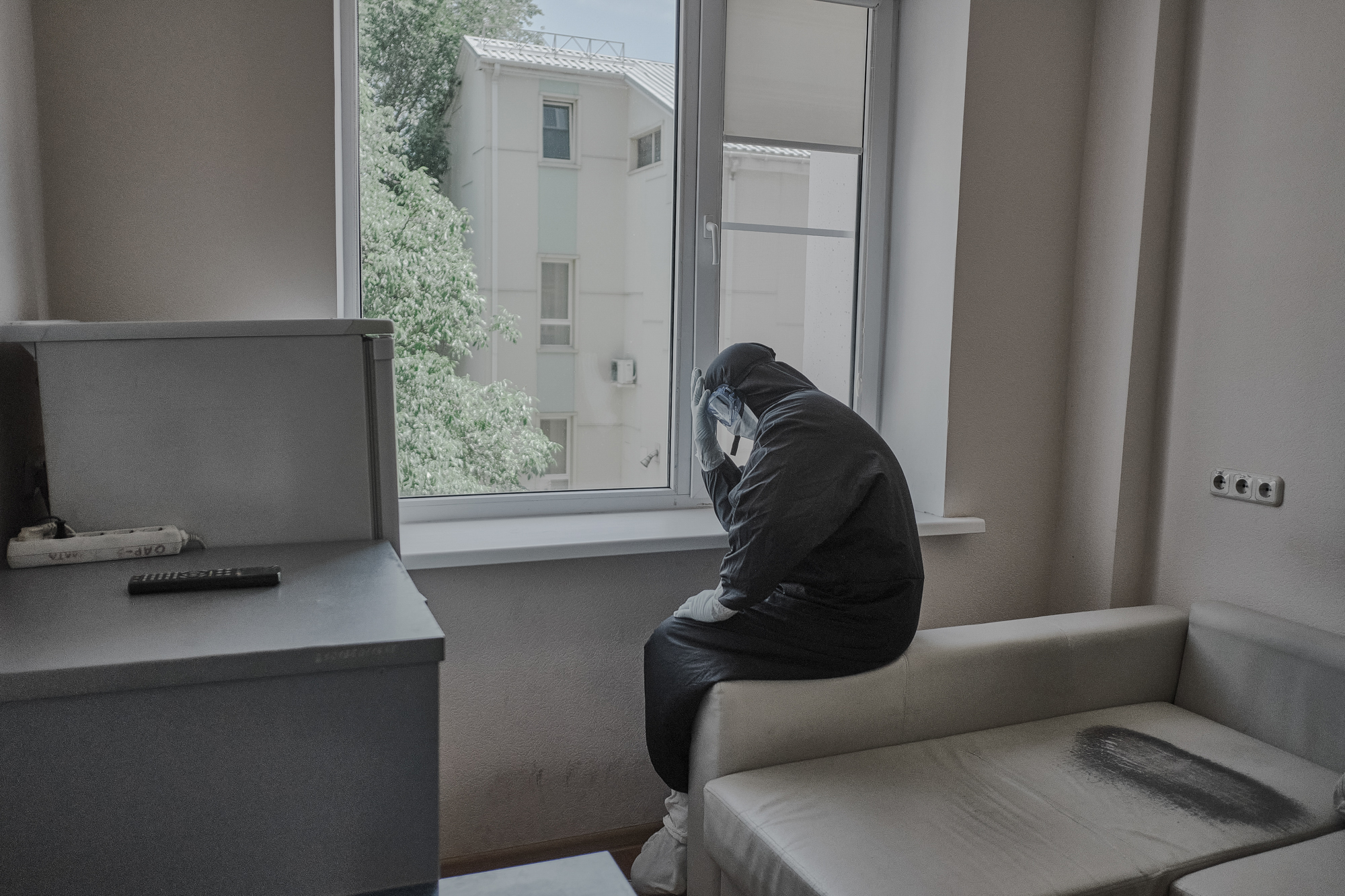 Photos from inside a red zone coronavirus hospital in Russia - The Washington Post