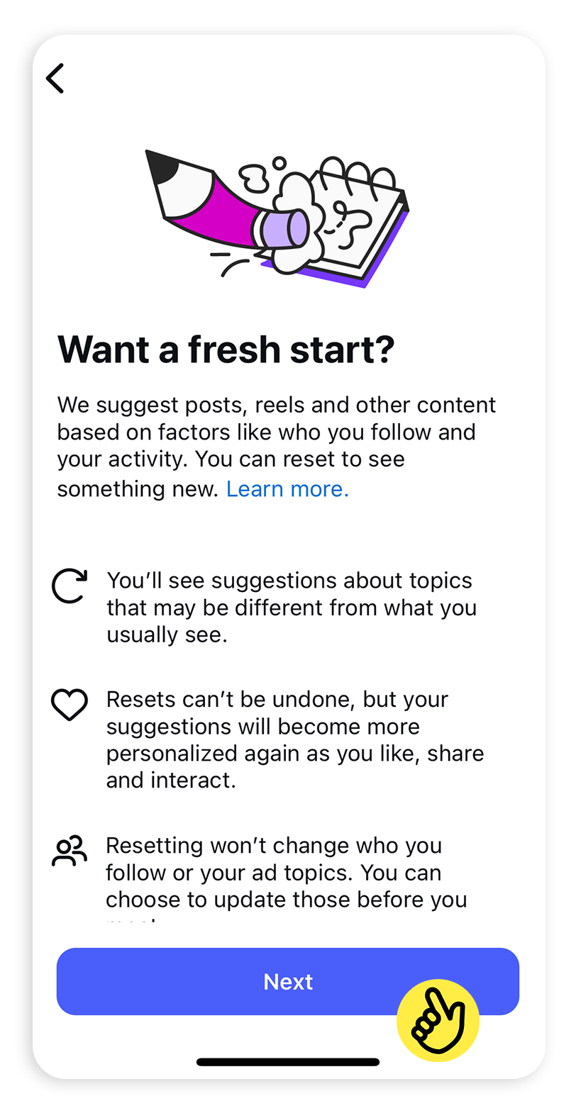 How to reset Instagram’s algorithm, TikTok’s For You Page and YouTube ...