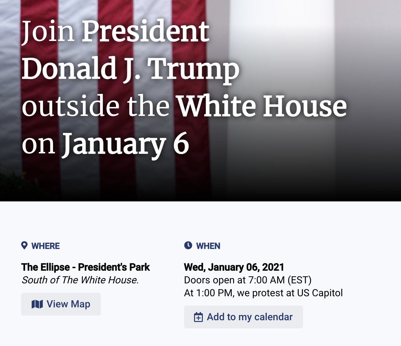 When did the Jan. 6 rally become a march to the Capitol? - The ...