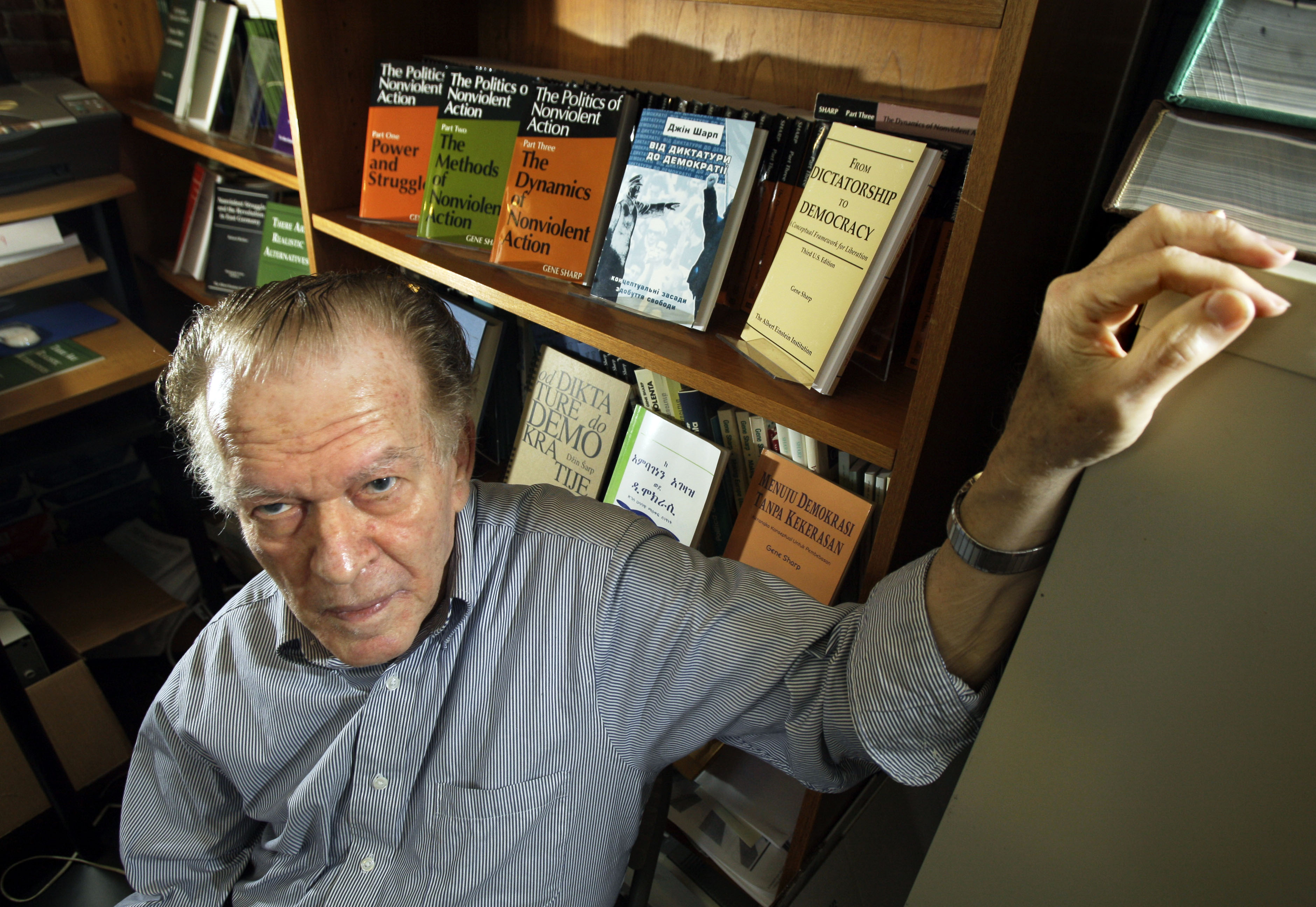 Gene Sharp, scholar who provided intellectual underpinnings to ...
