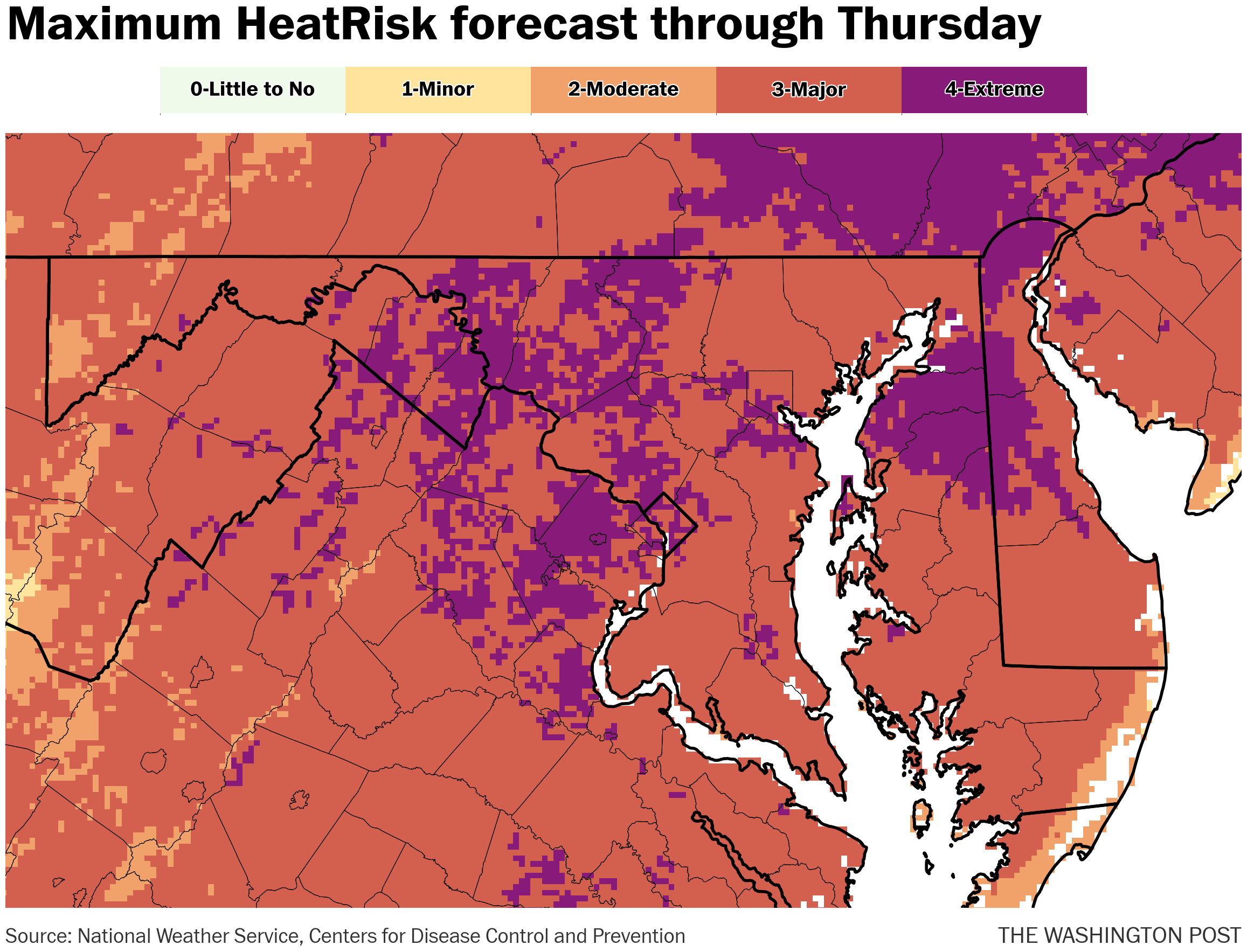 D.C. is under an excessive-heat warning as indexes climb above 110 ...