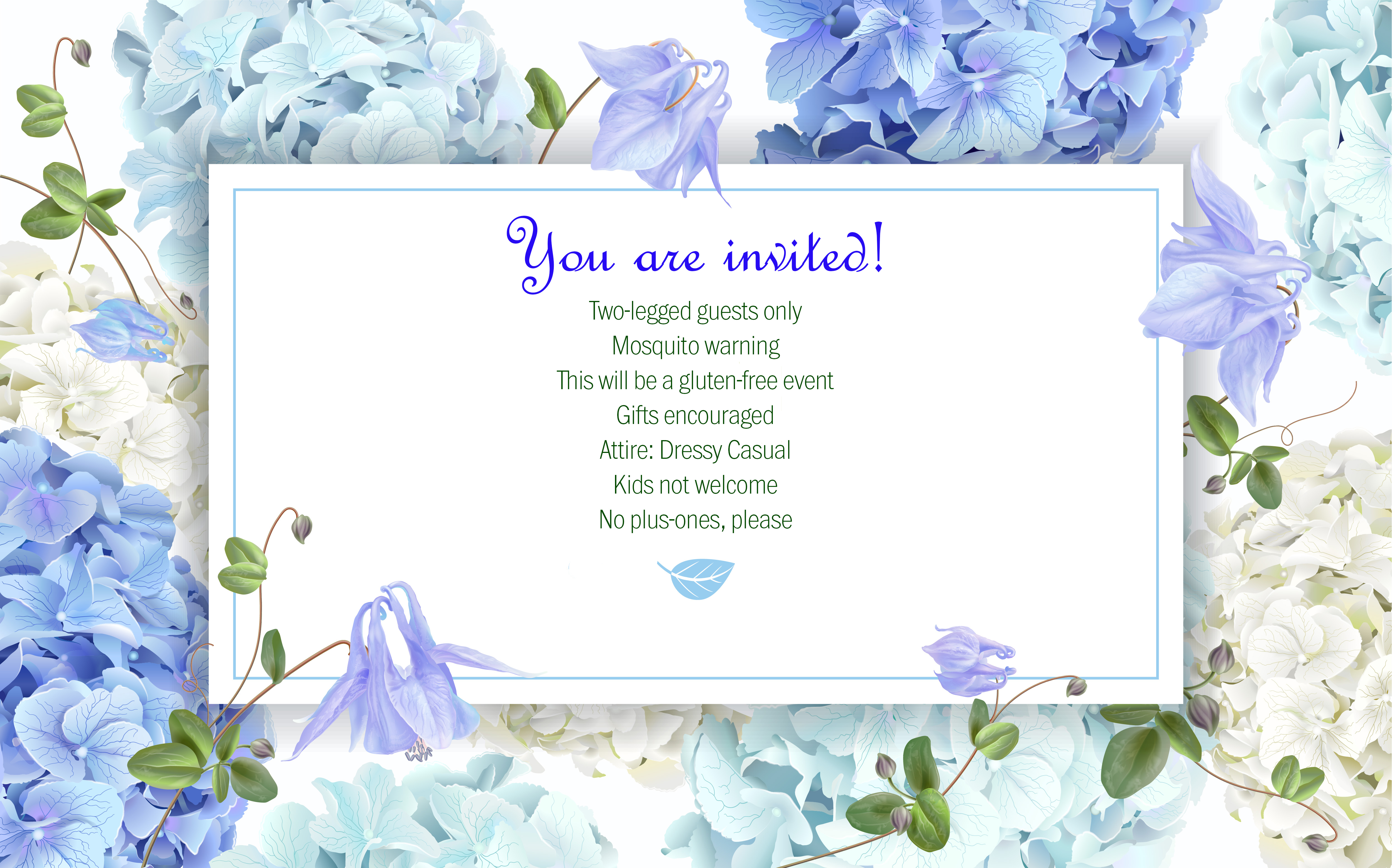 Invitation do's and don'ts from etiquette experts - The Washington Post