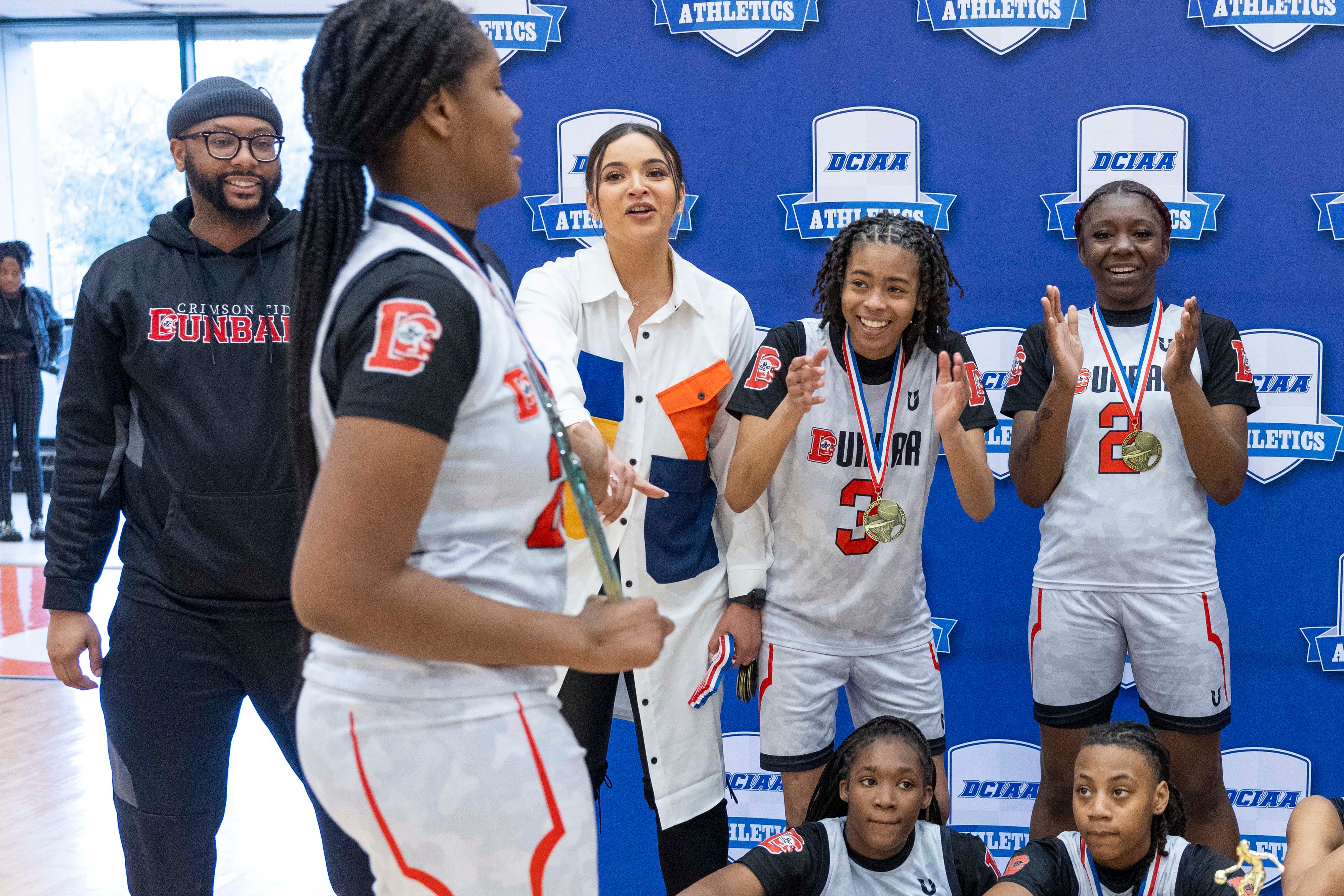 Dunbar Completes Its Climb To Dciaa Girls Basketball Championship