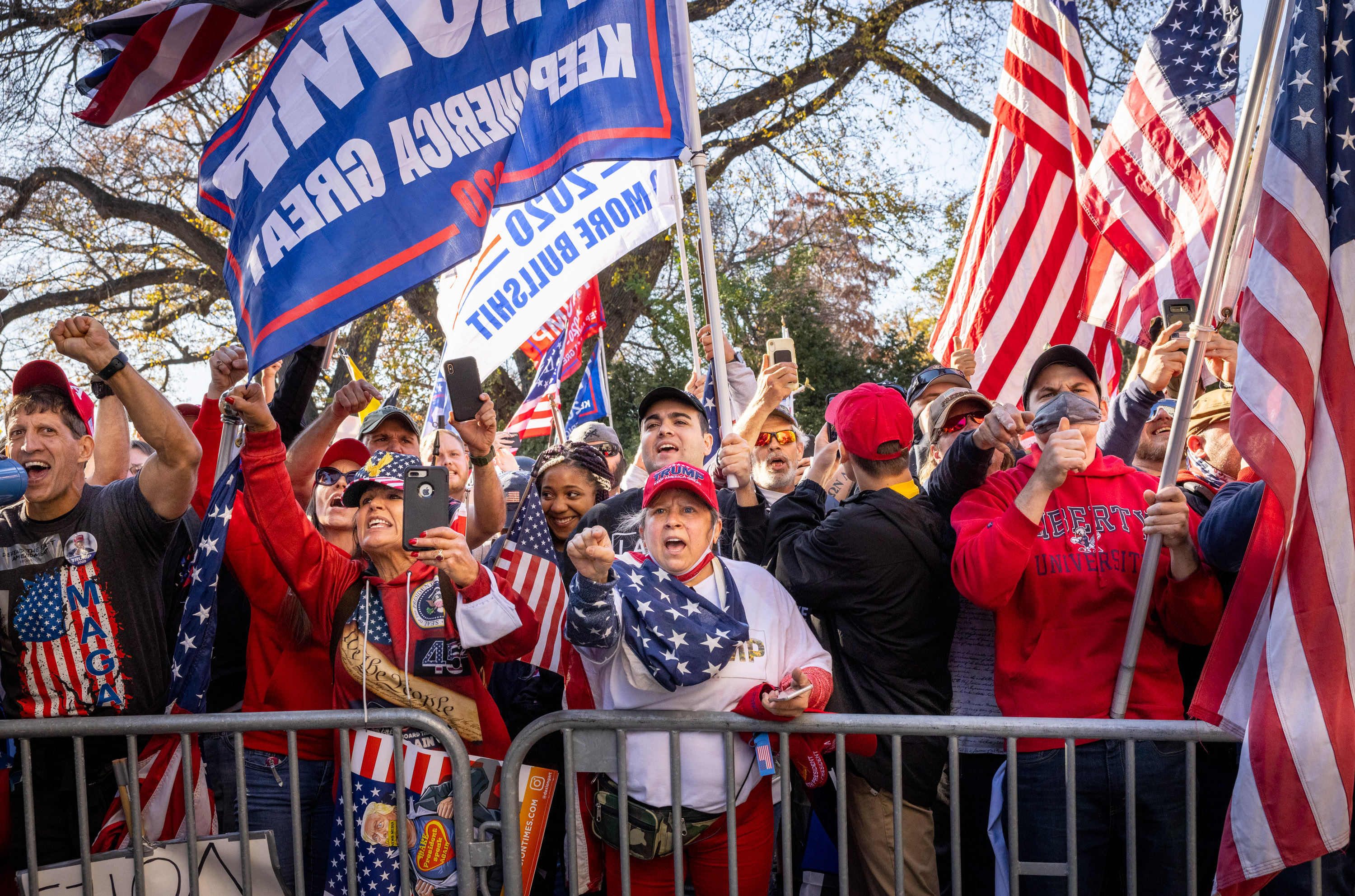 Photos of Trump supporters in Washington D.C. - The Washington Post