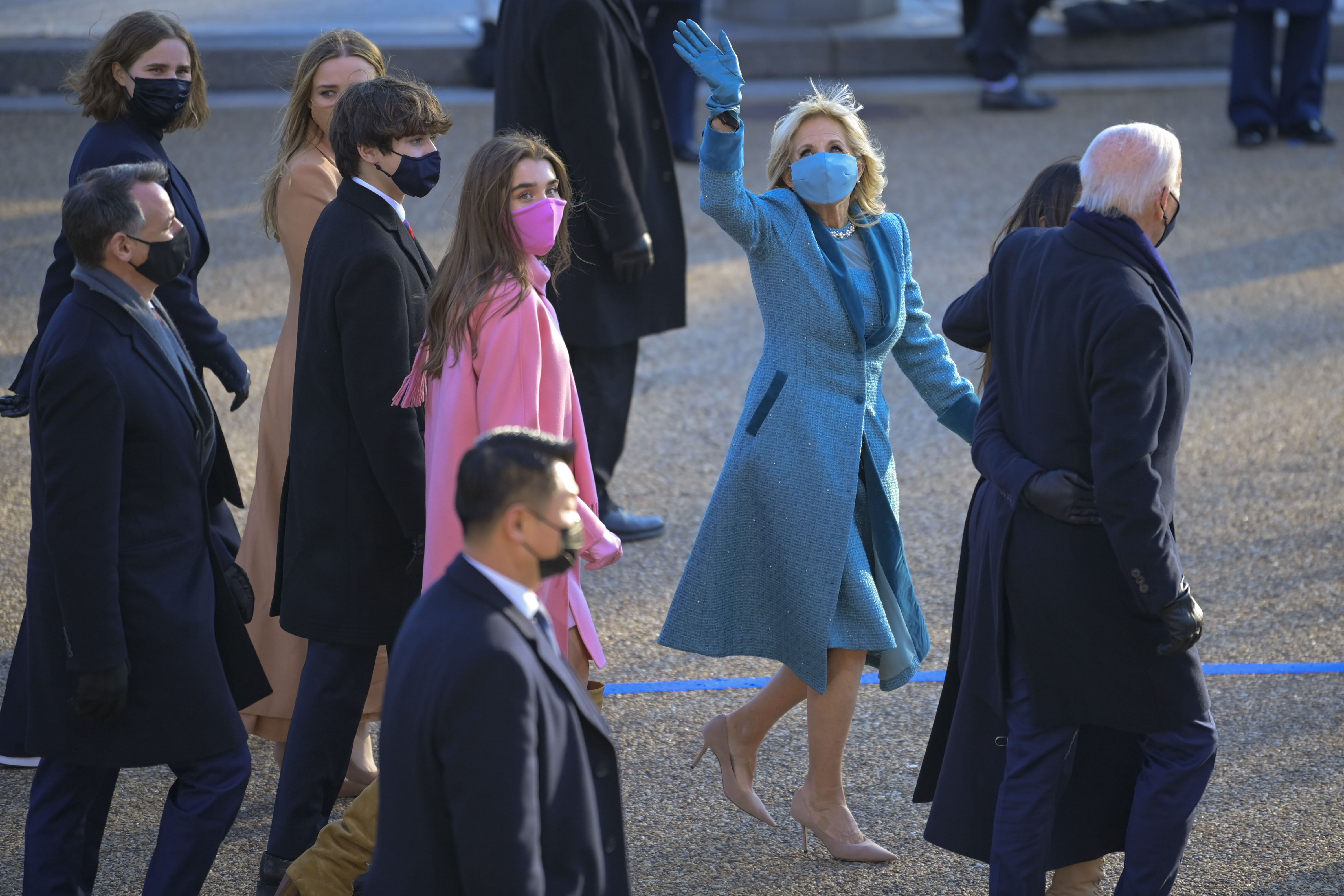 Coats and fashion at the inauguration, from Kamala Harris to Michelle ...