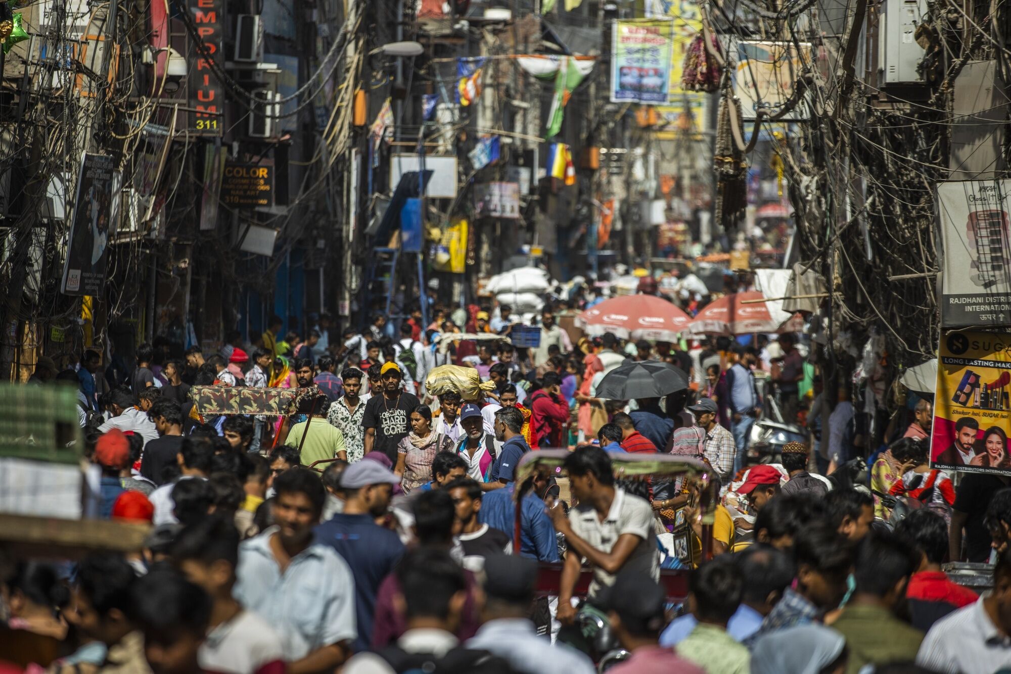 India Crowded City