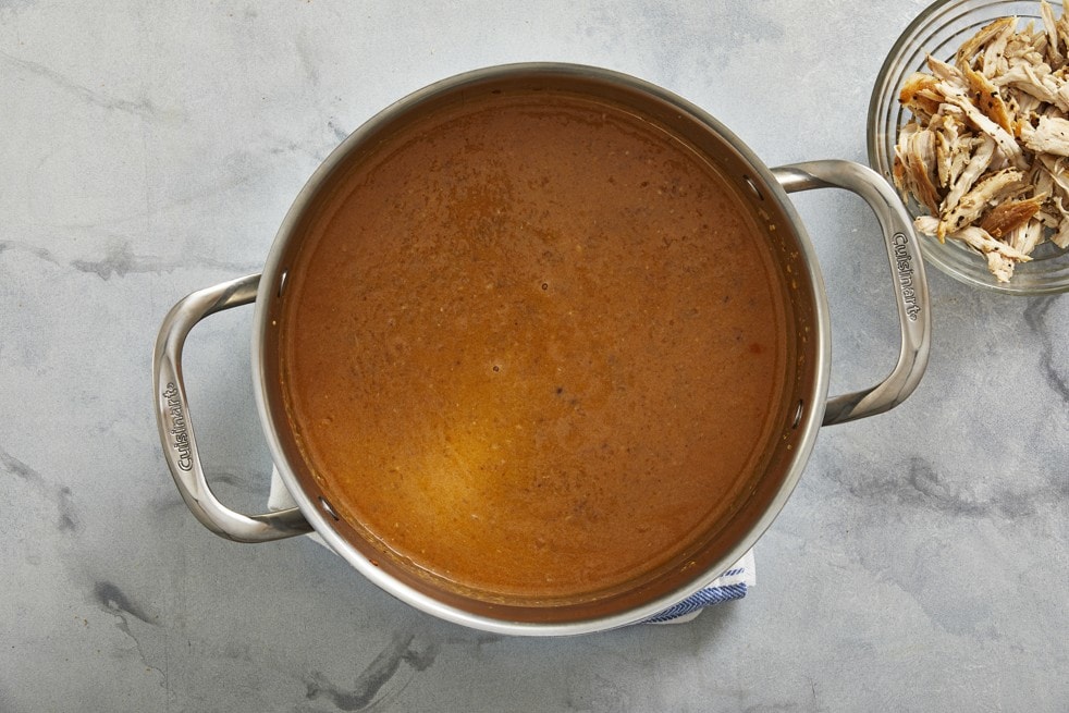 A chicken tortilla soup recipe with mole inspiration - The Washington Post