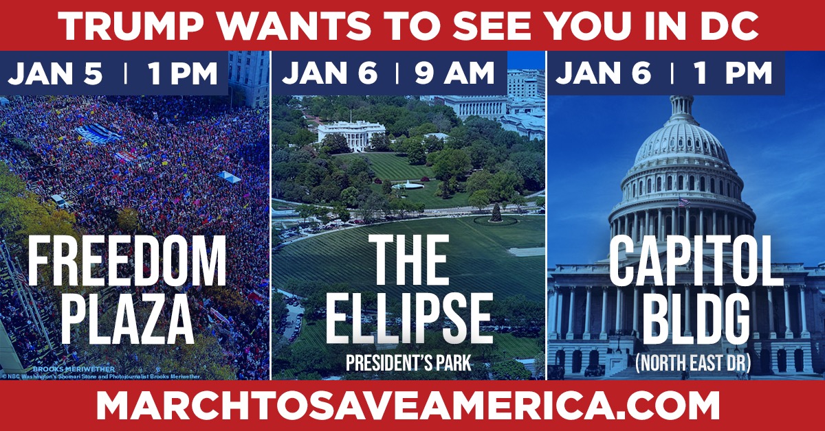 When did the Jan. 6 rally become a march to the Capitol? - The ...