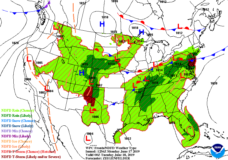 Storms to decrease and exit this evening. Warm and muggy with more late ...