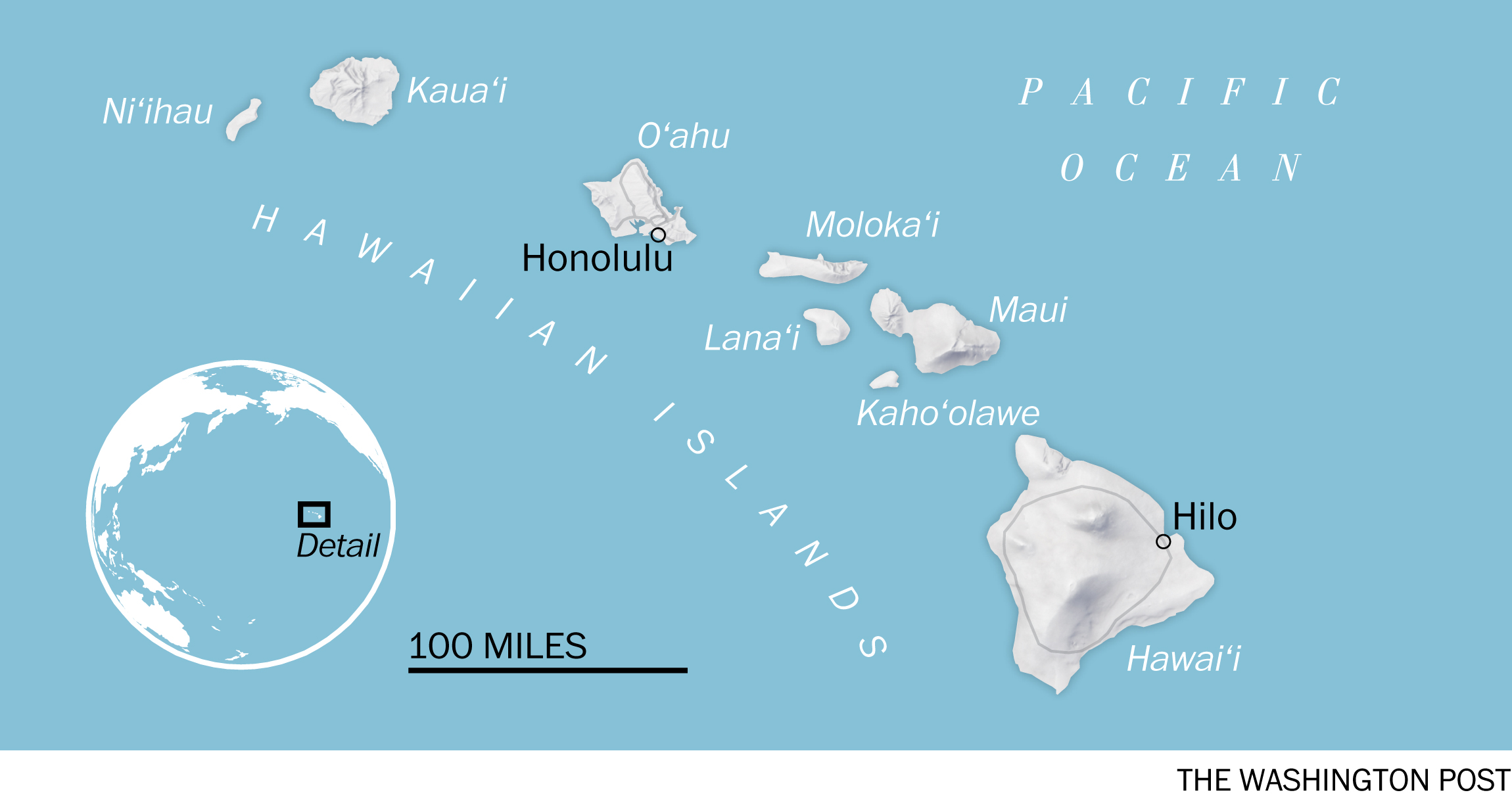 Hawaiian geography for mainlanders - The Washington Post