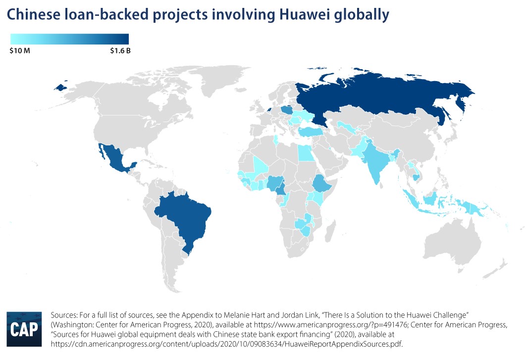 Huawei has an advantage in its push for global dominance. Now the U.S ...